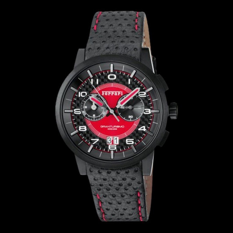 Montre Ferrari Granturismo Chrono rouge 270033668
