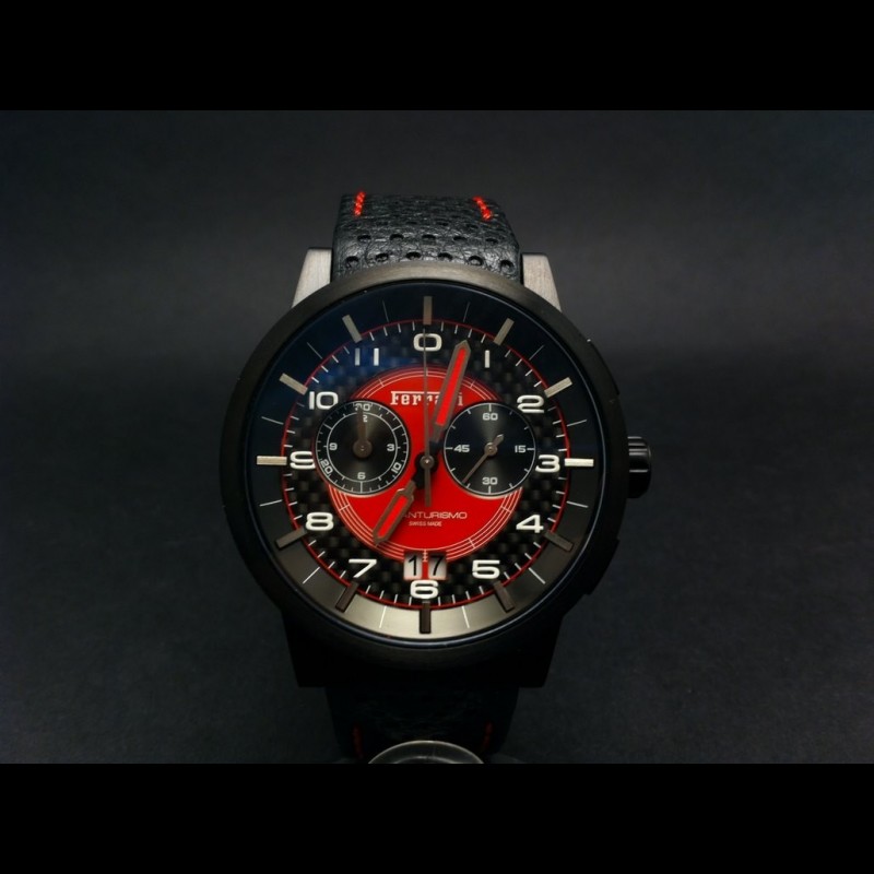 Montre Ferrari Granturismo Chrono rouge 270033668