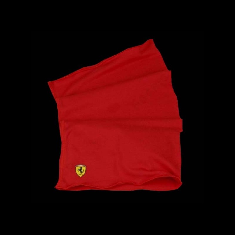 Scarf neck & head Ferrari red