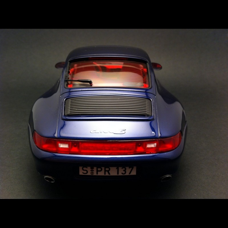 Porsche 993 Carrera 4S blue 1/18 GT Spirit GT012B