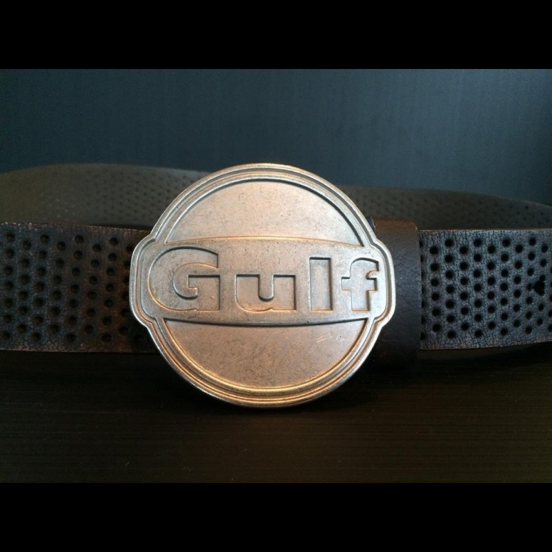 Gulf belt leather brown