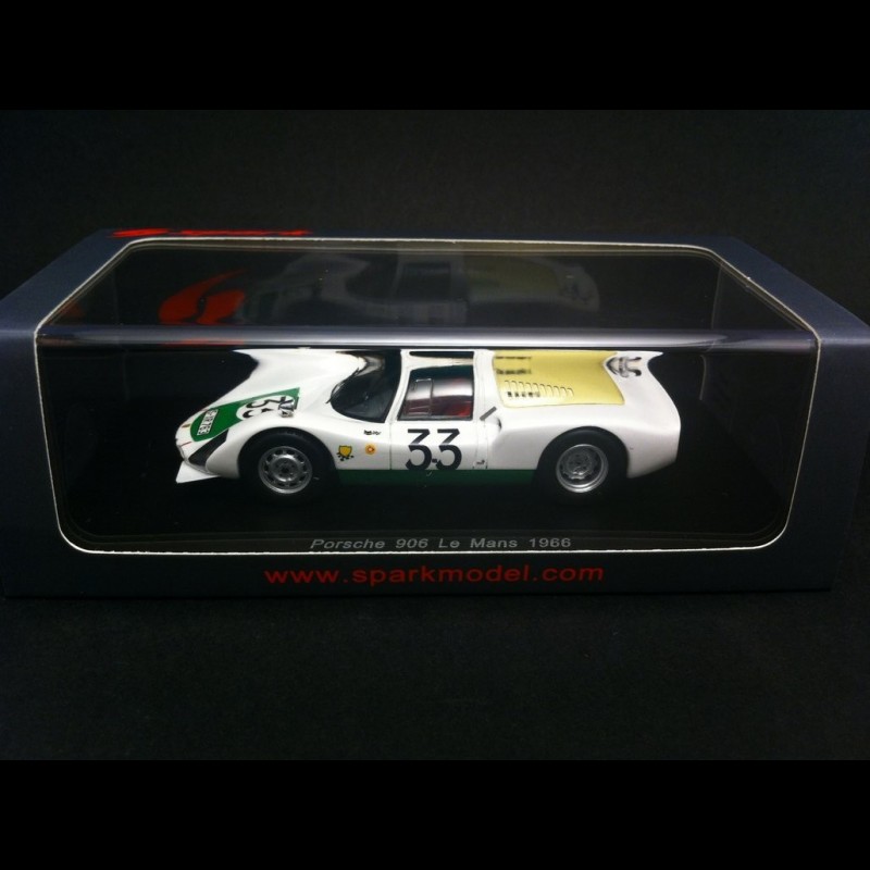 Porsche 906 Le Mans 1966 n° 33 1/43 Spark S4489
