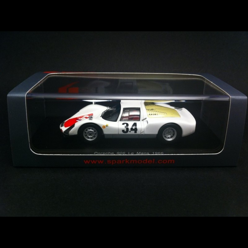 Porsche 906 Le Mans 1966 n° 34 1/43 Spark S4490