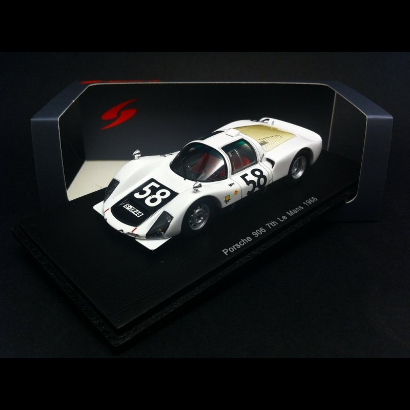 Porsche 906 Le Mans 1966 n° 58 1/43 Spark S4491