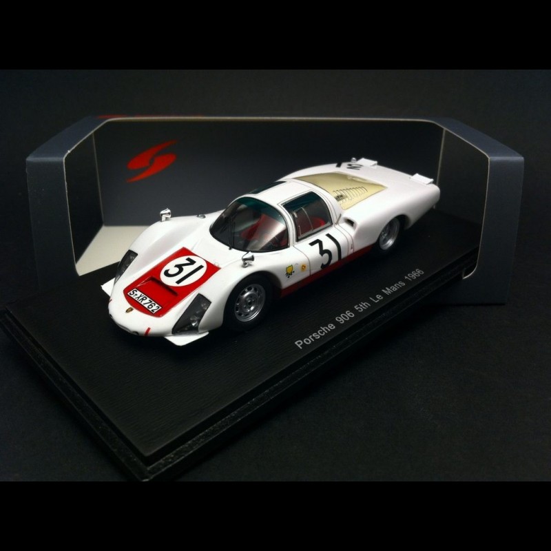 Porsche 906 Le Mans 1966 n° 31 1/43 Spark S4487