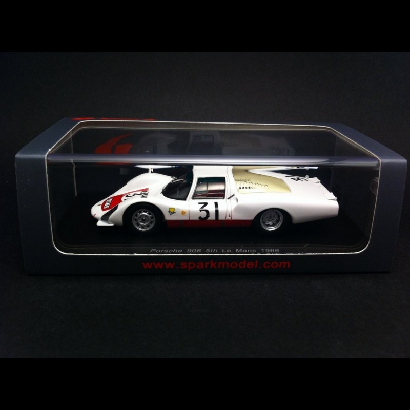 Porsche 906 Le Mans 1966 n° 31 1/43 Spark S4487