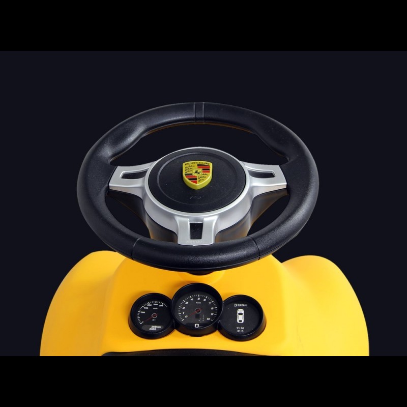 Baby Porsche 911 Turbo S yellow