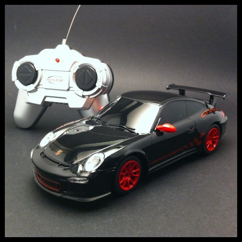Porsche 997 GT3 RS II grau RC-Fahrzeug 40MHz 1/24