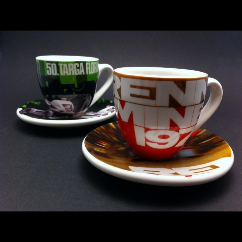 Set of 2 expresso cups Porsche Targa Florio / International ...