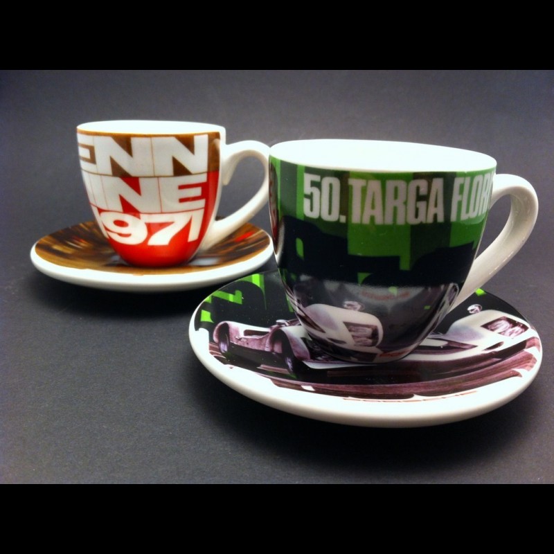 Set of 2 expresso cups Porsche Targa Florio / International ...