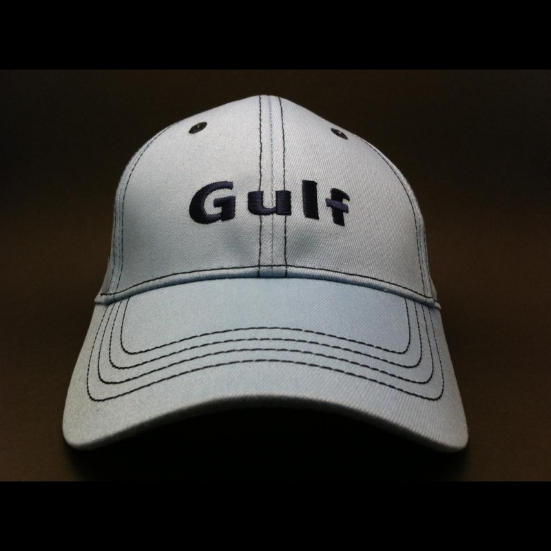 Gulf vintage Cap blau logo Visier