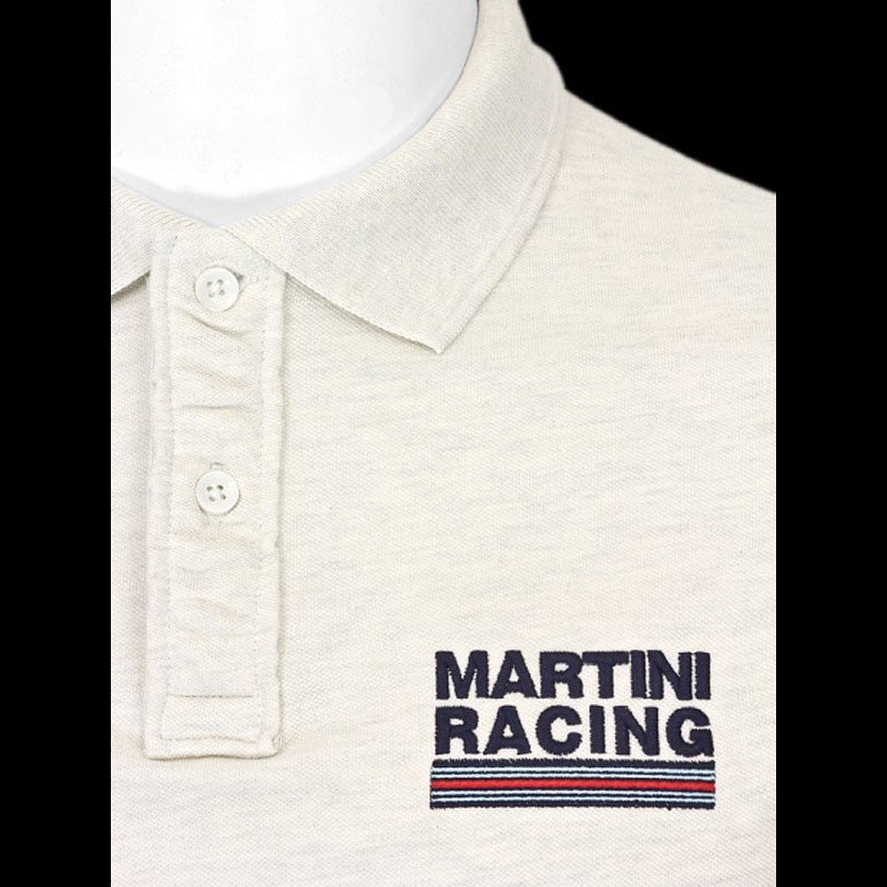 Polo shirt Martini Racing Sportline cream for men
