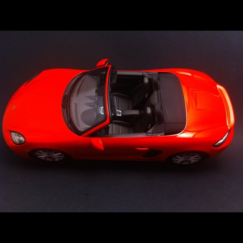 Porsche 718 Boxster type 982 2016 orange 1/18 Spark WAP0212060H