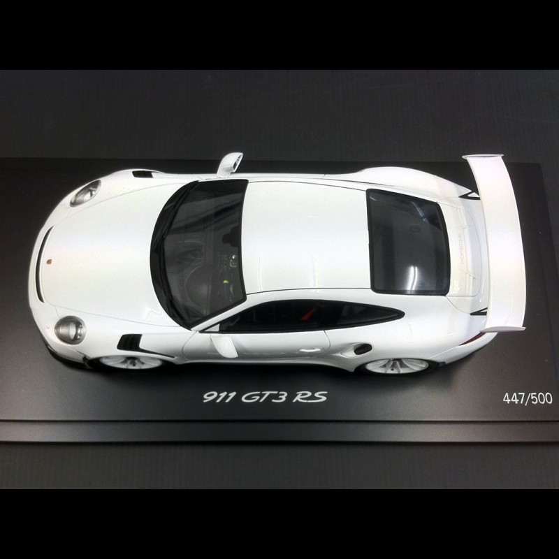 Porsche 991 GT3 RS white 1/18 Spark WAX02100018