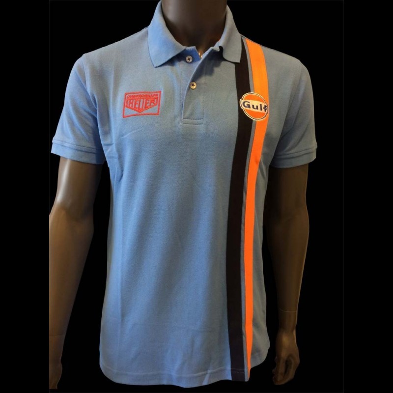 Polo Gulf Stripe blue - men