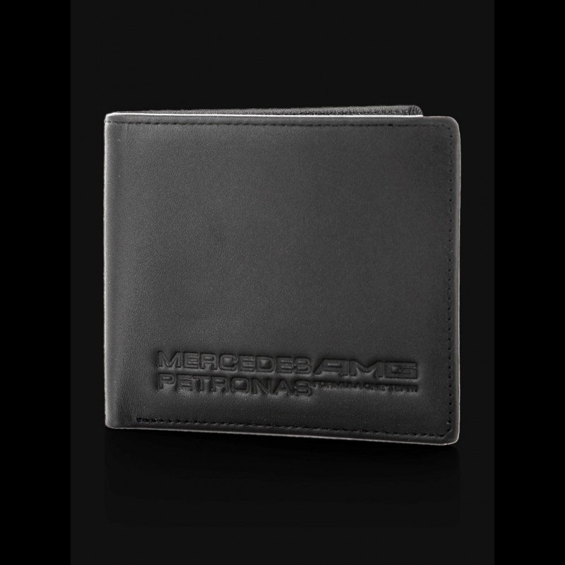 Mercedes AMG black leather wallet