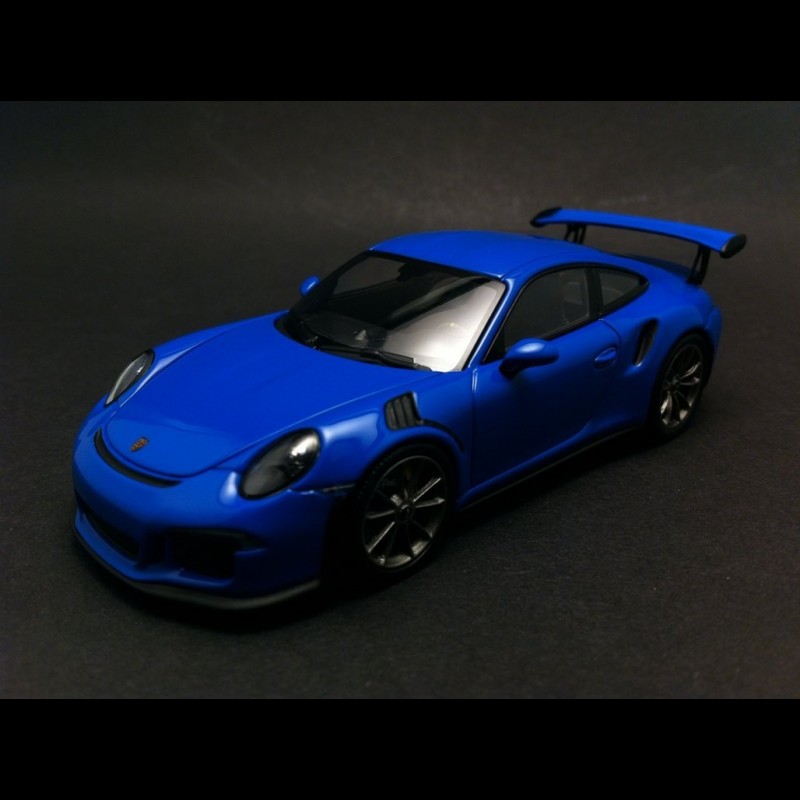 Porsche 991 GT3 RS 2015 voodoo blue 1/43 Minichamps CA04316042