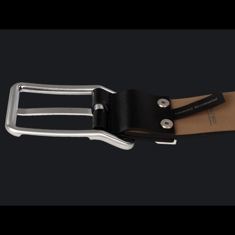 Porsche Design belt Michigan 35 leather black - men