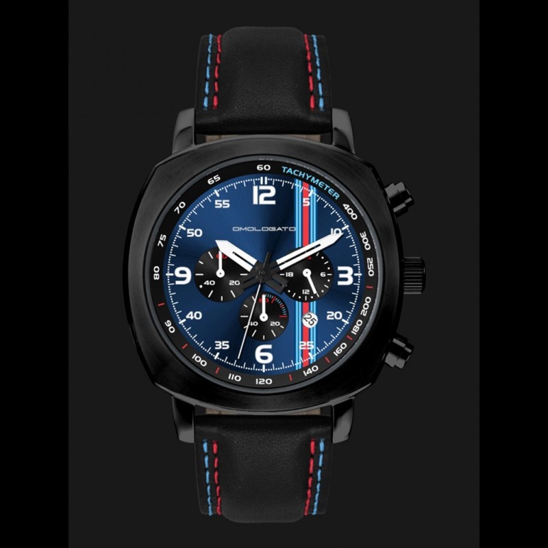 Martini Racing Watch Chrono black / dark blue