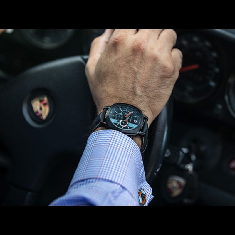 Gulf Racing Watch Chrono black