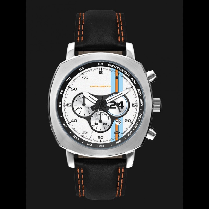 Watch Chrono Gulf Racing silver / white