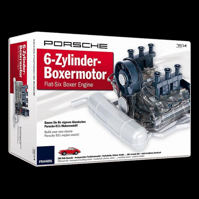 Porsche 911 engine flat 6 boxer scale 1/4 MAP09028016