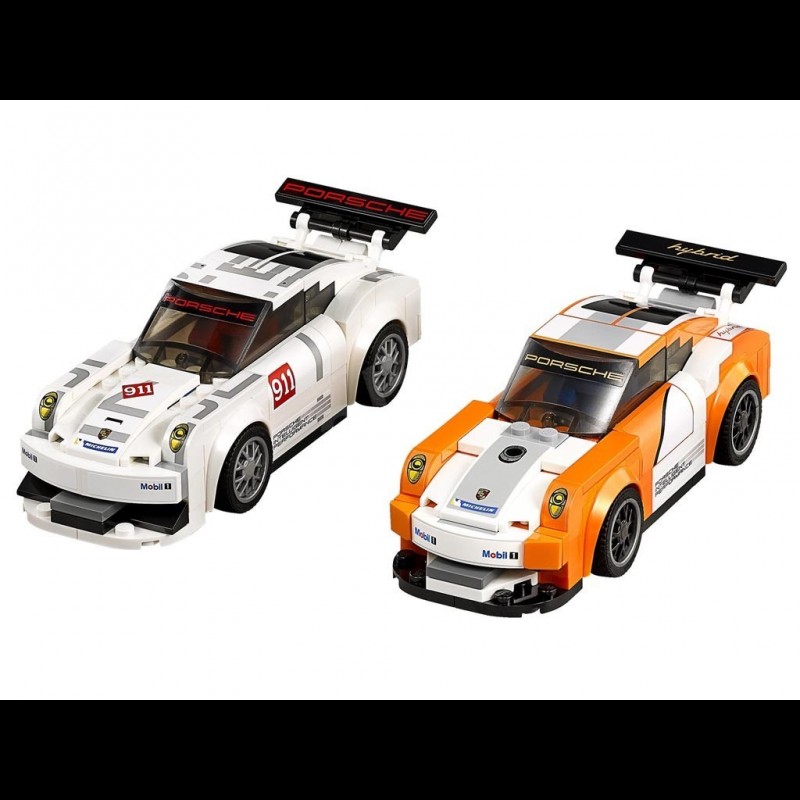 Lego Duo Porsche 911 GT finish line Lego 75912