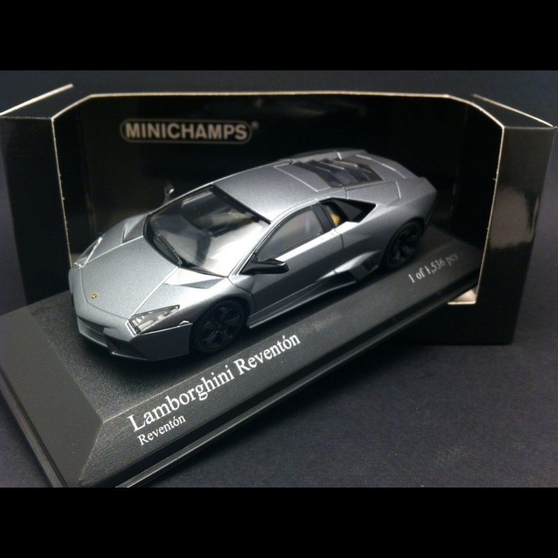 Lamborghini Reventon 2007 matte grey 1/43 Minichamps 400103950