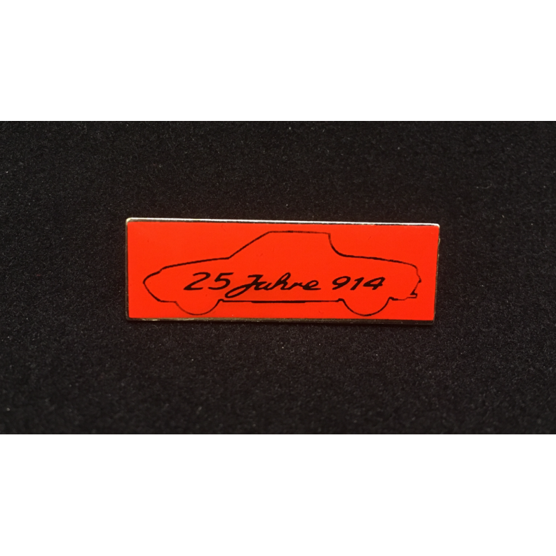 Porsche Pin 25 Jahre Porsche 914 orange