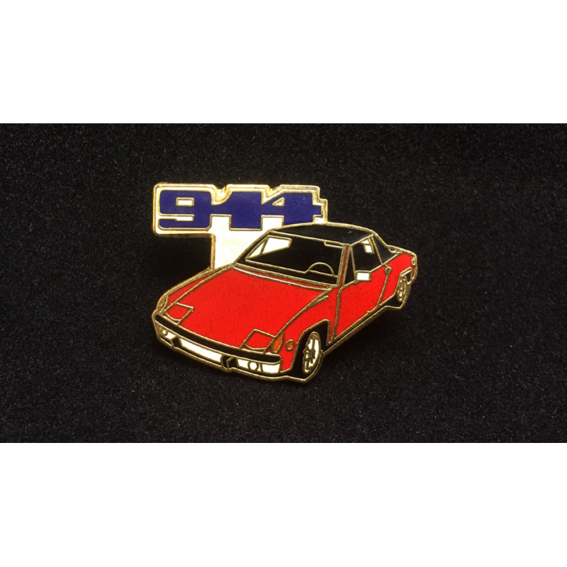 Porsche Button Porsche 914 blue red white