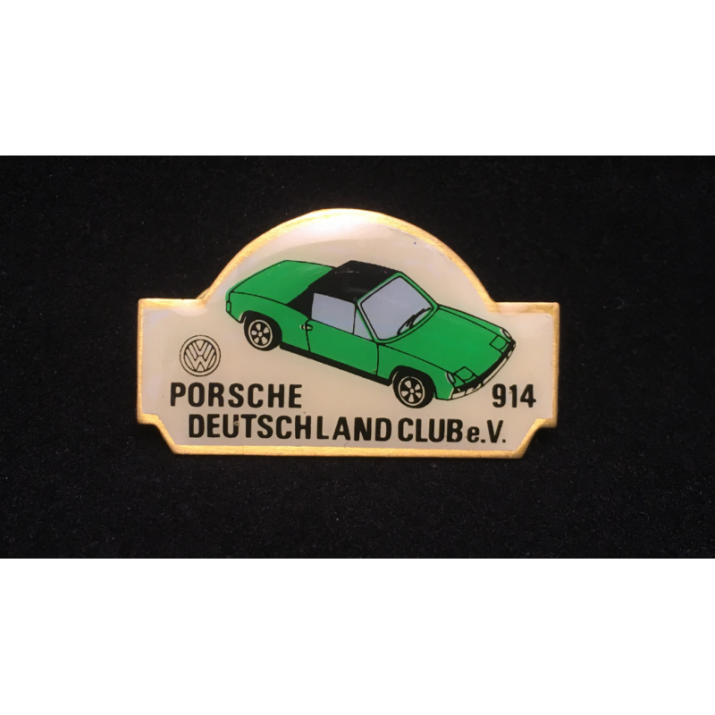 Porsche badge Porsche 914 Deutschland club
