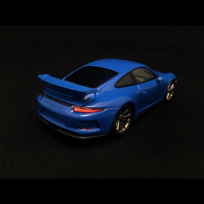 Porsche 991 GT3 voodoo blue 1/43 Minichamps CA04316084