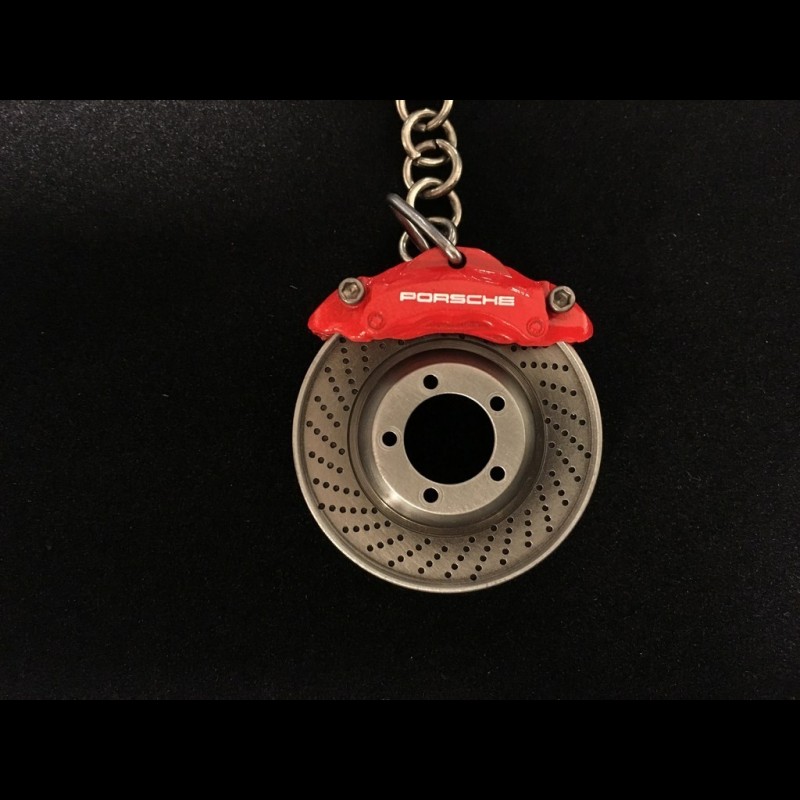 Porsche brake disc keyring red WAP0503020E
