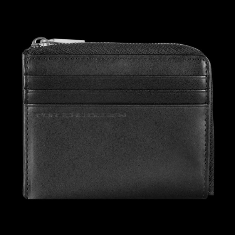 Porsche purse money holder black leather Classic Line 2.1 Porsche ...