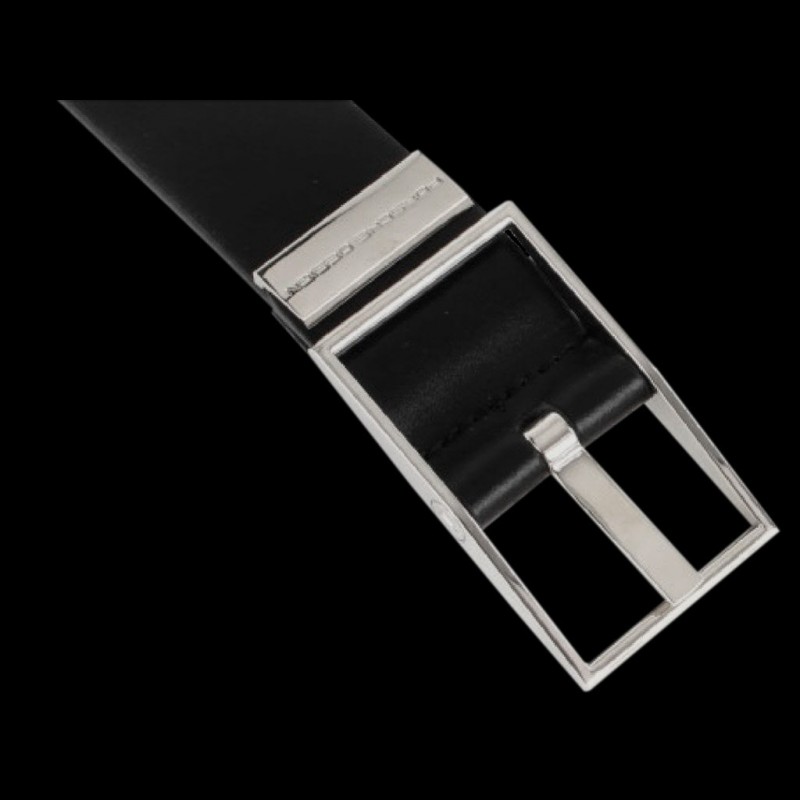 Porsche belt Ohio 35 leather black - men - Porsche Design 4090001981