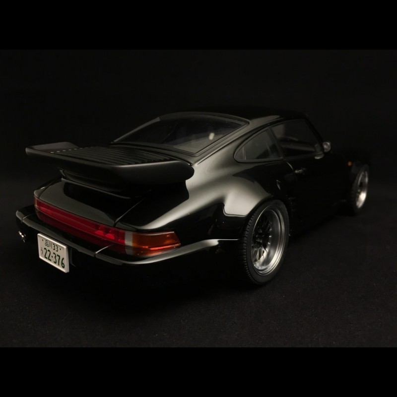 Porsche 911 type 930 Turbo Blackbird from Wangan Midnight manga 1/18 ...