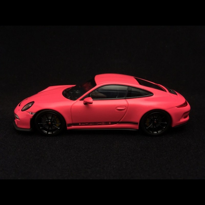 Porsche 911 R type 991 2016 pink 1/43 Minichamps 413066269