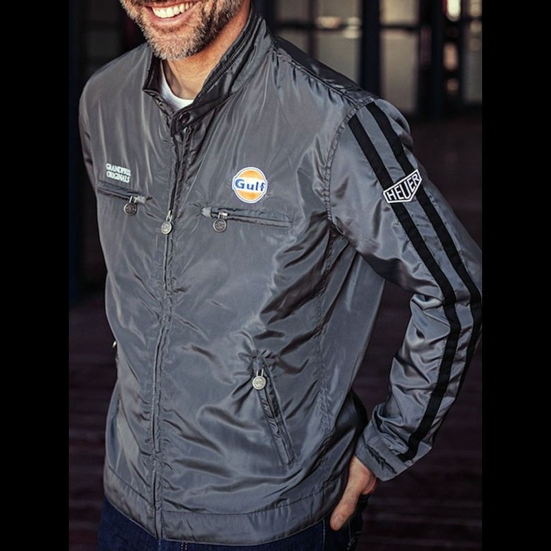 Jacket Gulf Racing grey - men