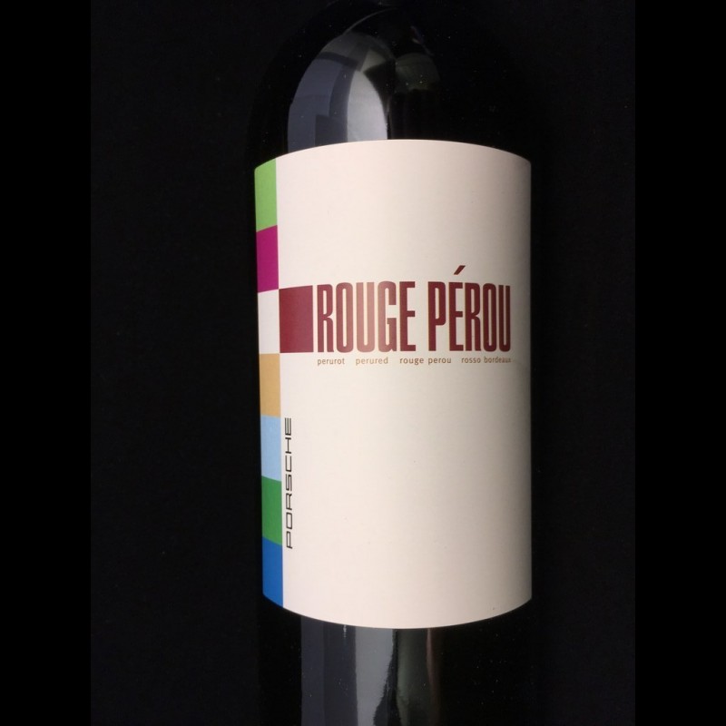 Box of 2 bottles of wine 50 years Porsche 911 Bordeaux Rouge Pérou 2011