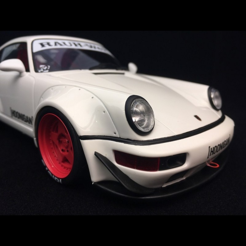 Porsche 911 RWB type 964 Hoonigan white 1/18 GT SPIRIT GT732