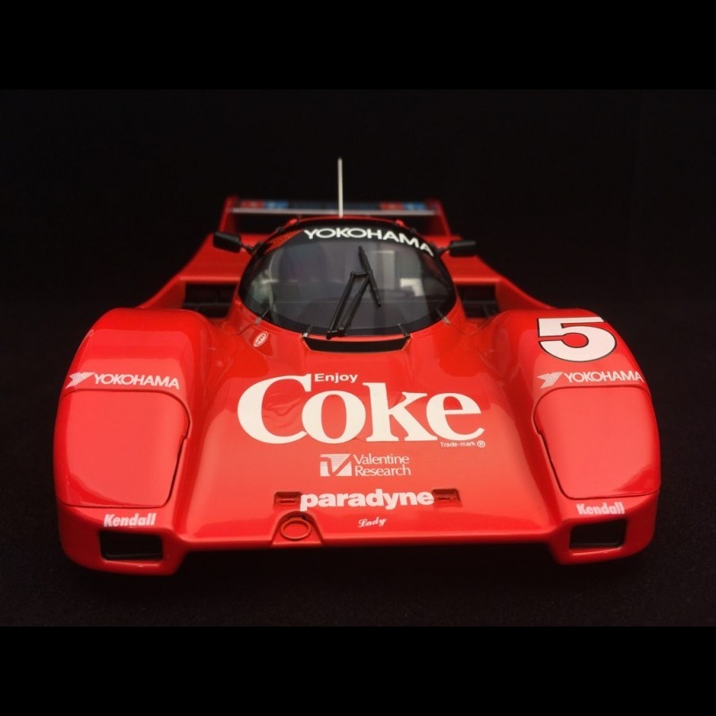 Porsche 962 IMSA winner Sebring 1986 n° 5 Coke 1/18 Norev 187409