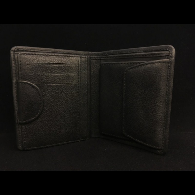 Wallet Gulf racing canvas / leather black