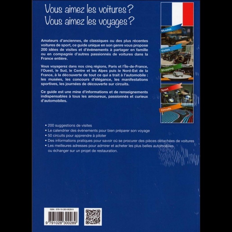 Livre Guide touristique des passionnés automobile - Julian Parish
