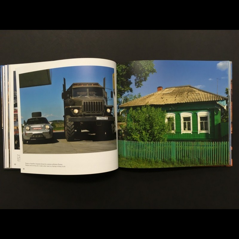 Livre " Autour du monde en Porsche entre père et fils " Philippe Delaporte