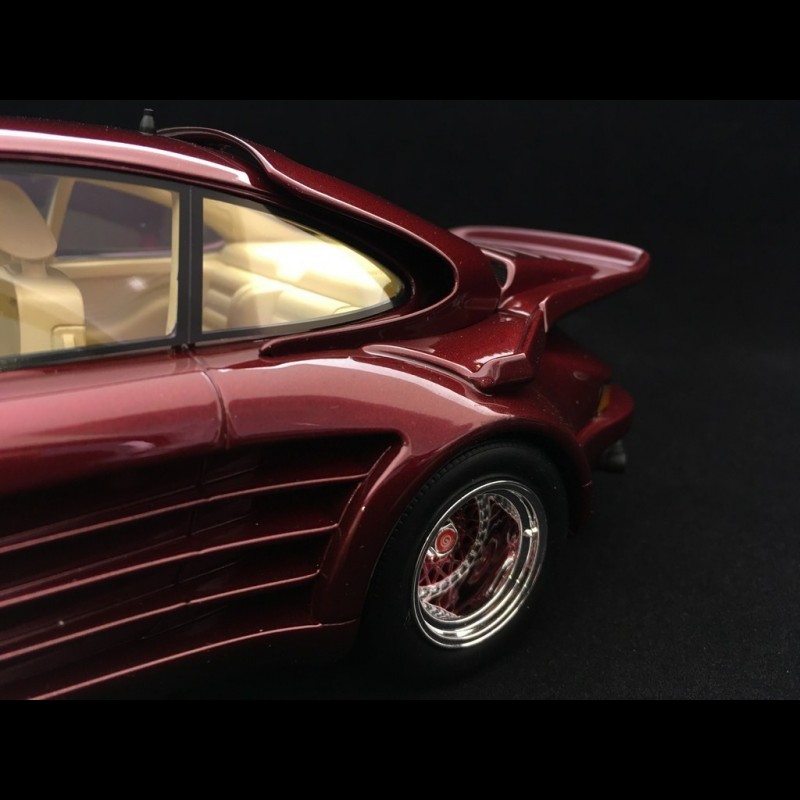 Porsche 911 Turbo Gemballa Avalanche 1986 arena rot metallic 1/18 BOS ...