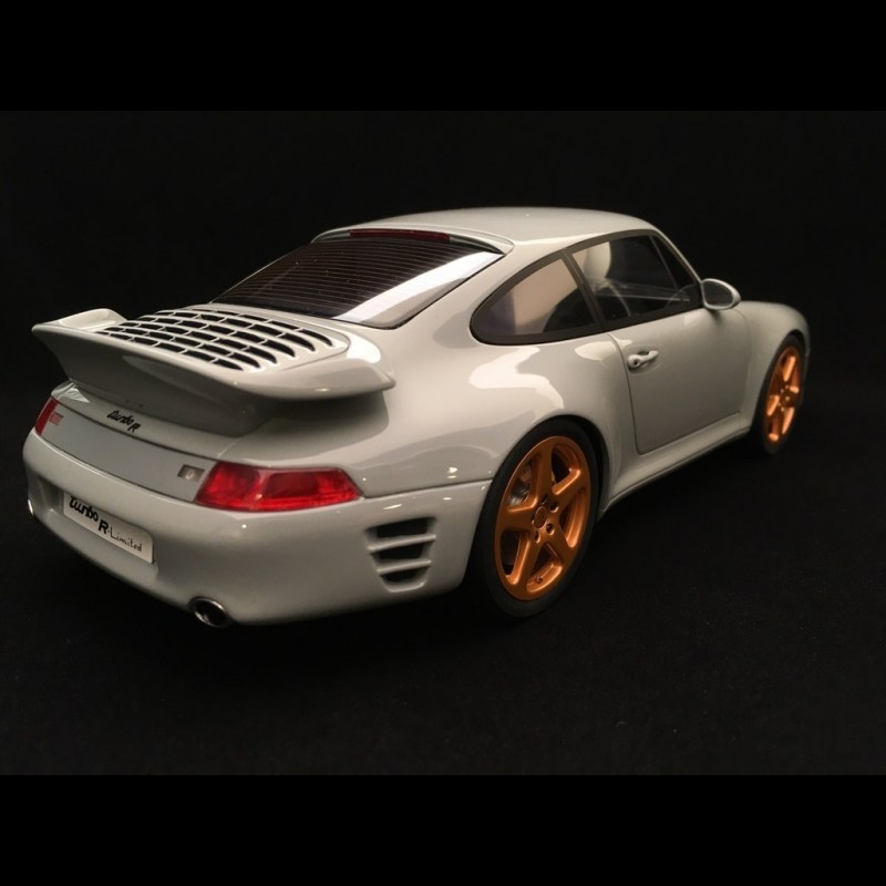 Porsche 911 type 993 RUF Turbo R Coupe 1998 grey 1/18 GT Spirit GT145