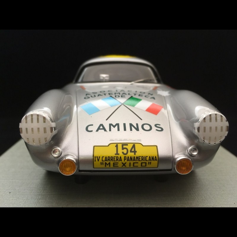 Porsche 550 Coupé Carrera Panamericana 1953 n° 154 1/18 Tecnomodel TM18-32B