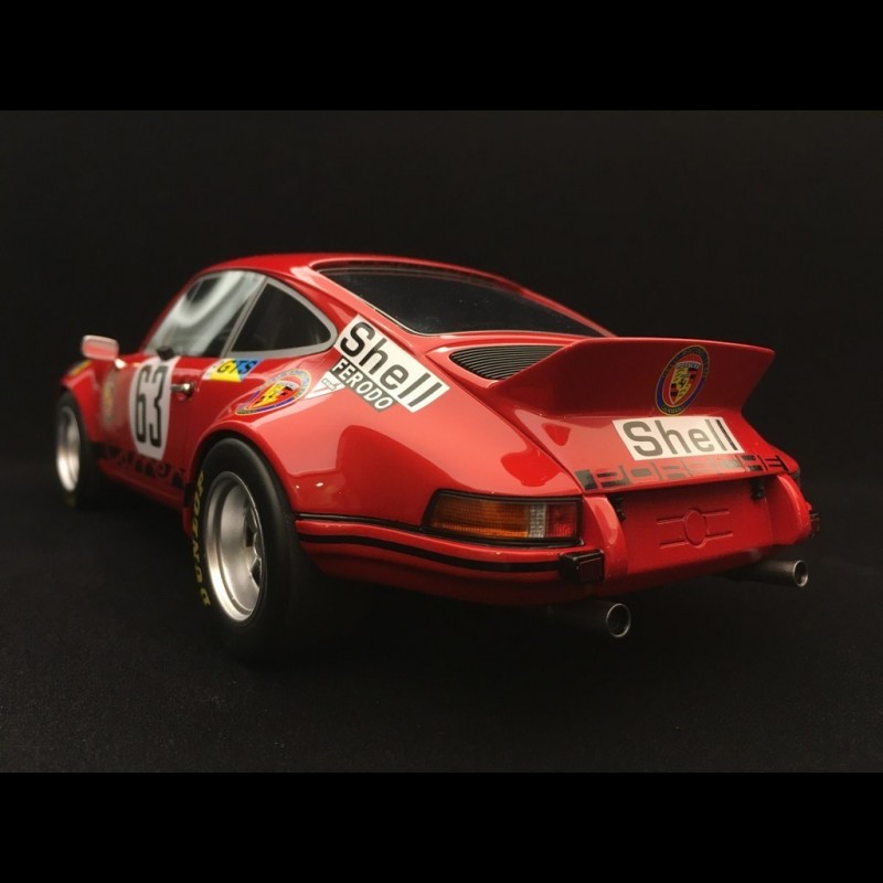 Porsche 911 2.8 Carrera RSR Gelo Racing Le Mans 1973 n° 63 1/18 GT ...