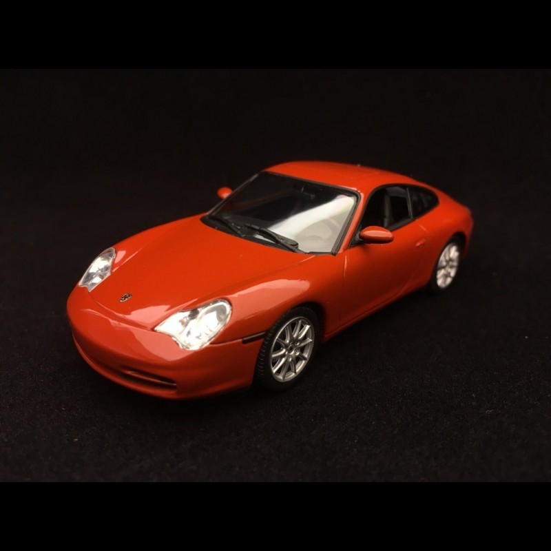 Porsche 911 Carrera type 996 Mk II 2001 orange red metallic 1/43 ...