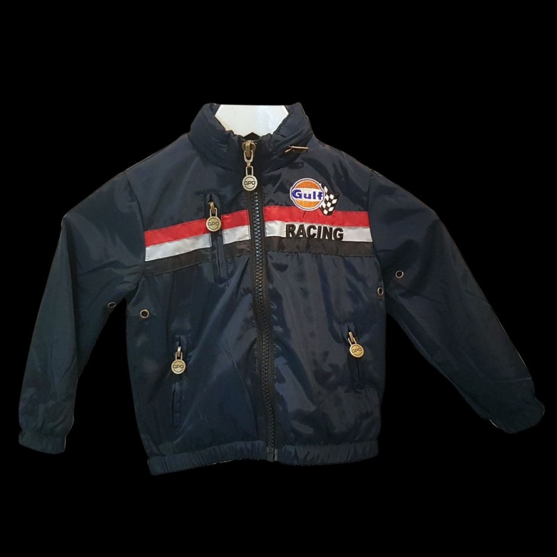 Jacket Gulf Racing navy blue - Kid